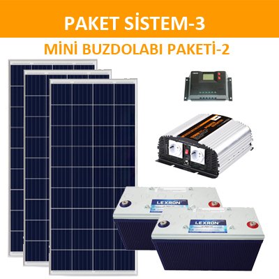 Mini Buz Dolabı Paketi PAKET-3 - 806.78 USD + KDV
